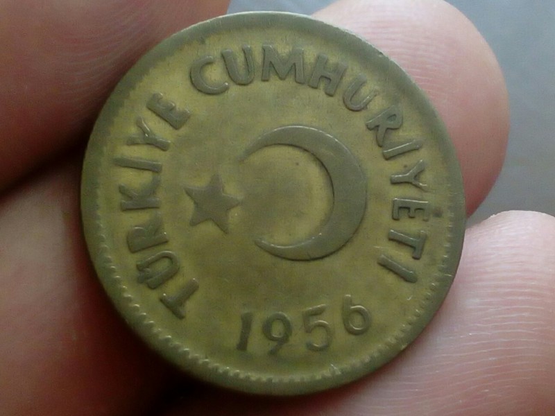 Turska, 25 kurusa 1956