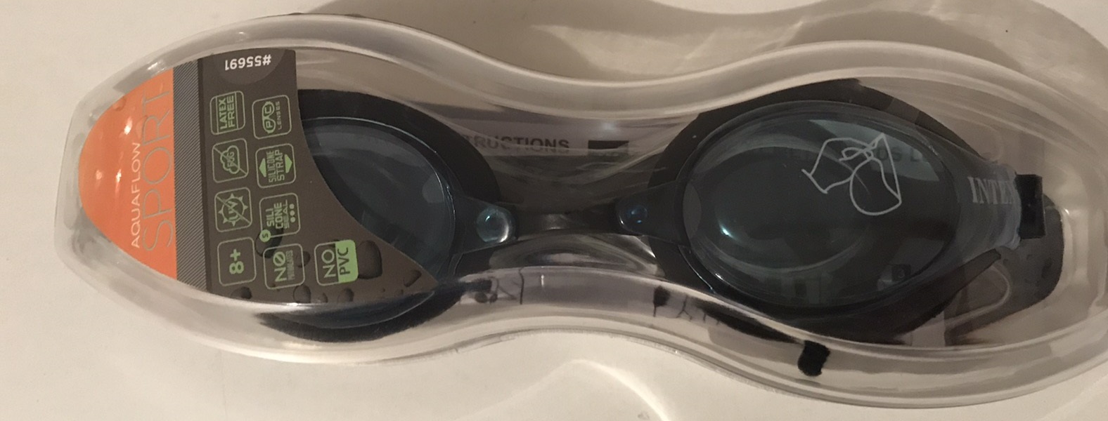 Naočare za plivanje Intex teget plave