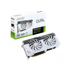 ASUS NVidia GeForce RTX 4070 12GB DUAL-RTX4070-O12G-WHITE