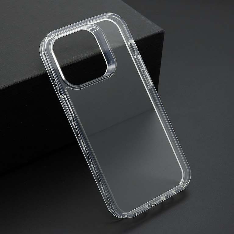Futrola COLOR FRAME za iPhone 14 Pro (6.1) srebrna