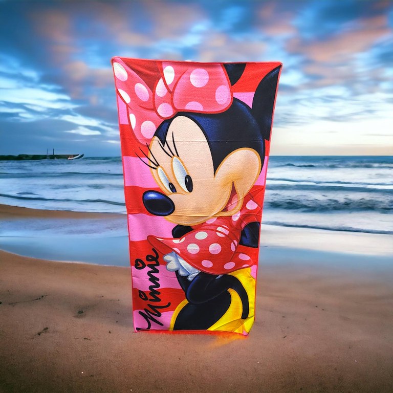 Dečiji peškir za plažu – Mini Maus – 70×140