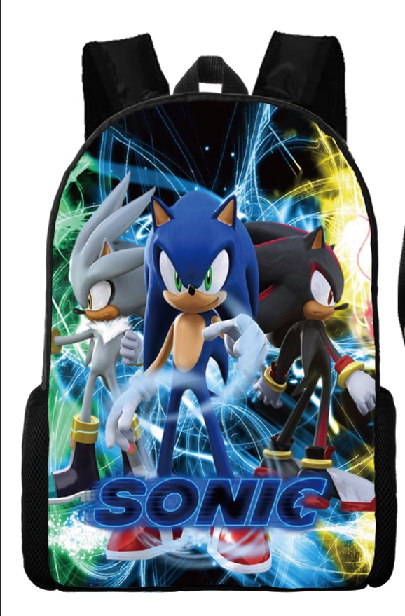 RANAC SKOLSKI SIVI, PLAVI I CRNI SONIC