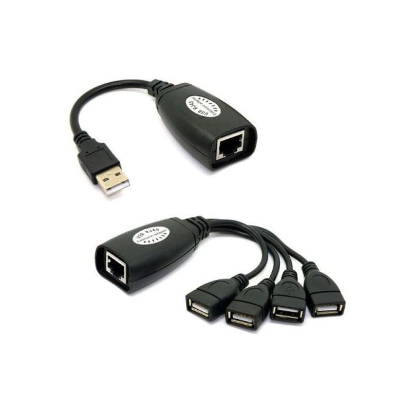 Usb Extender radi sa CAT5e ili CAT6 LAN kablom, 30m