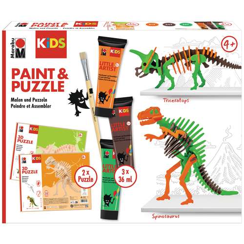 MARABU KiDS Paint & Puzzle set