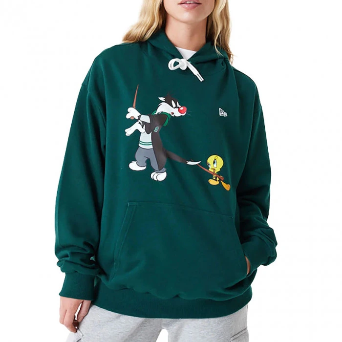 100th Anniversary Mashup Looney Tunes Harry Potter New Era Sylvester and Tweety Oversized duks sa kapuljačom