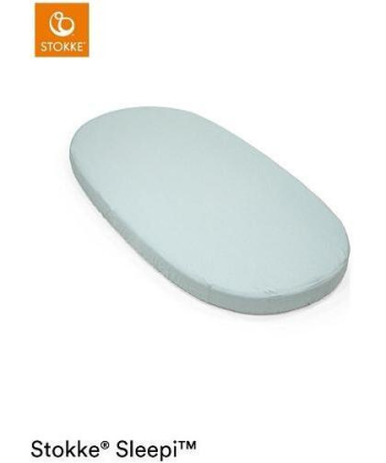 Stokke Sleepi V3 Fitted Sheet čaršav (navlaka) za dušek - Dots Sage