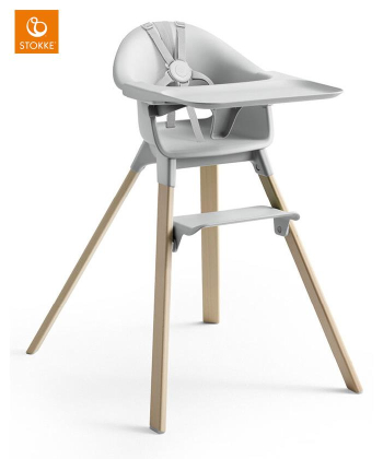 Stokke CLikk drvena hranilica za bebe CLoud Grey