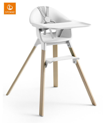 Stokke CLikk drvena hranilica za bebe White Natural