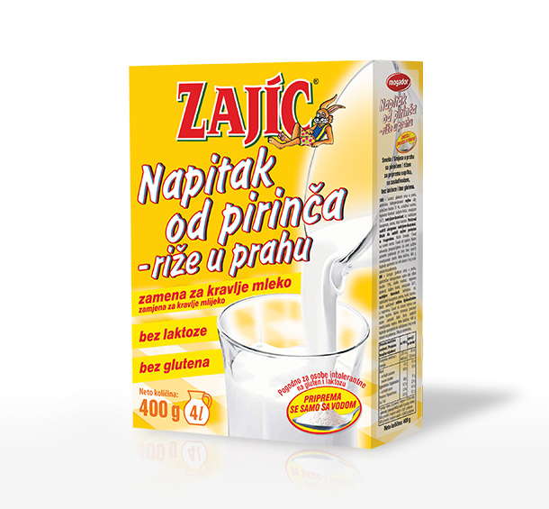 PIRINČANI NAPITAK U PRAHU 300G ZAJIC