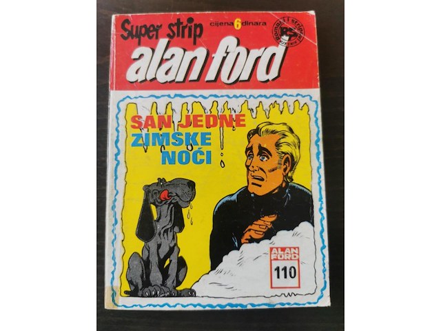 Alan Ford Vjesnik AF 110 - SAN JEDNE ZIMSKE NOĆI