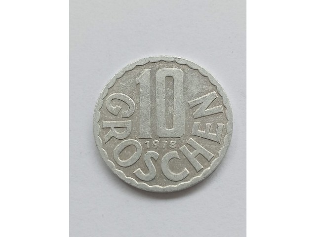 10 Groša 1978.g - Austrija - LEPA Kovanica -