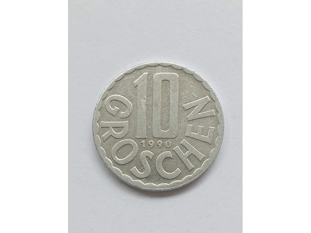 10 Groša 1990.g - Austrija - ODLIČNA Kovanica -