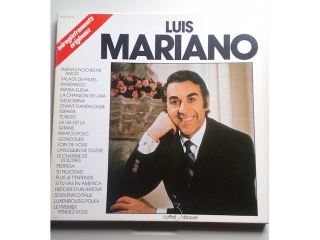 Luis Mariano - Luis Mariano 3 LP Box Set