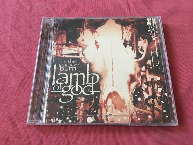 CD i DVD - Lamb Of God - As The Palaces Burn