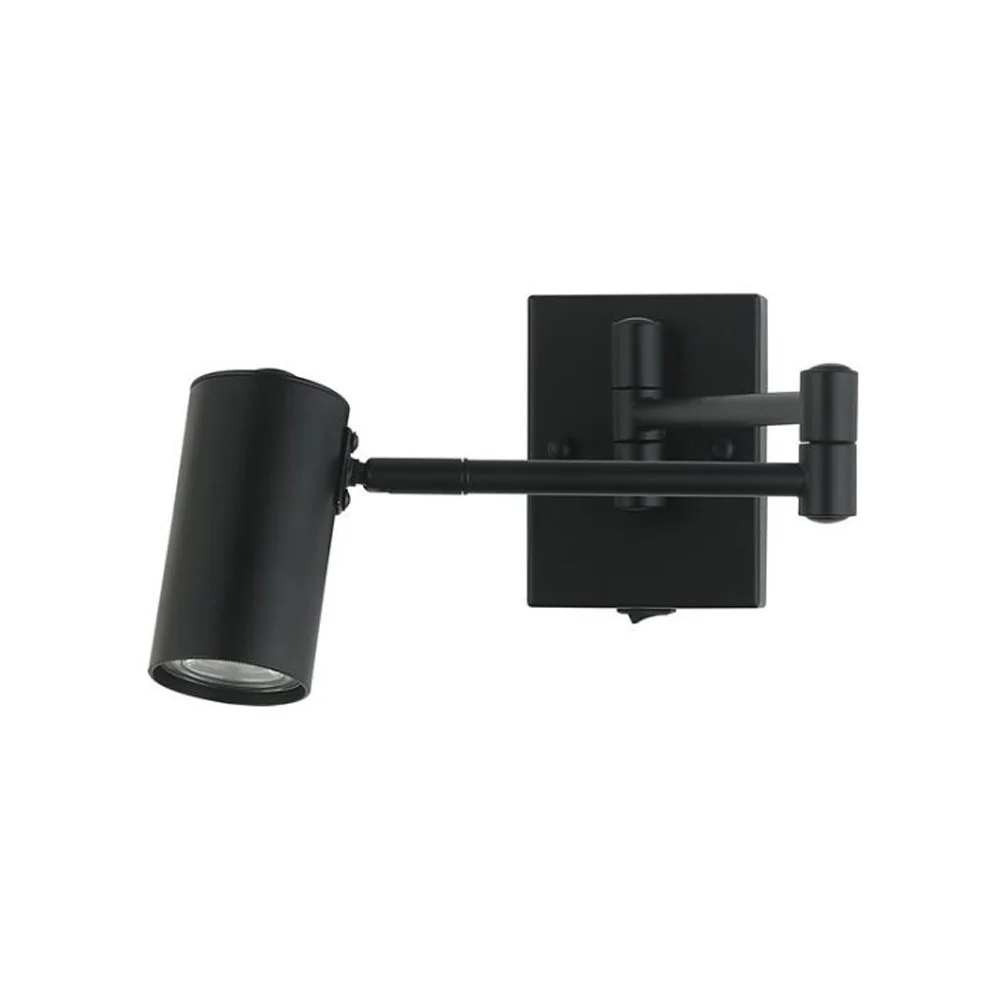 Zidna lampa F1201-1ZL CRNA