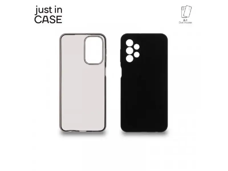 JUST IN CASE 2U1 EXTRA CASE MIX PAKET MASKI ZA TELEFON CRNI ZA SAMSUNG GALAXY A23