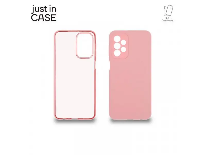 JUST IN CASE 2U1 EXTRA CASE MIX PAKET MASKI ZA TELEFON PINK ZA SAMSUNG GALAXY A23