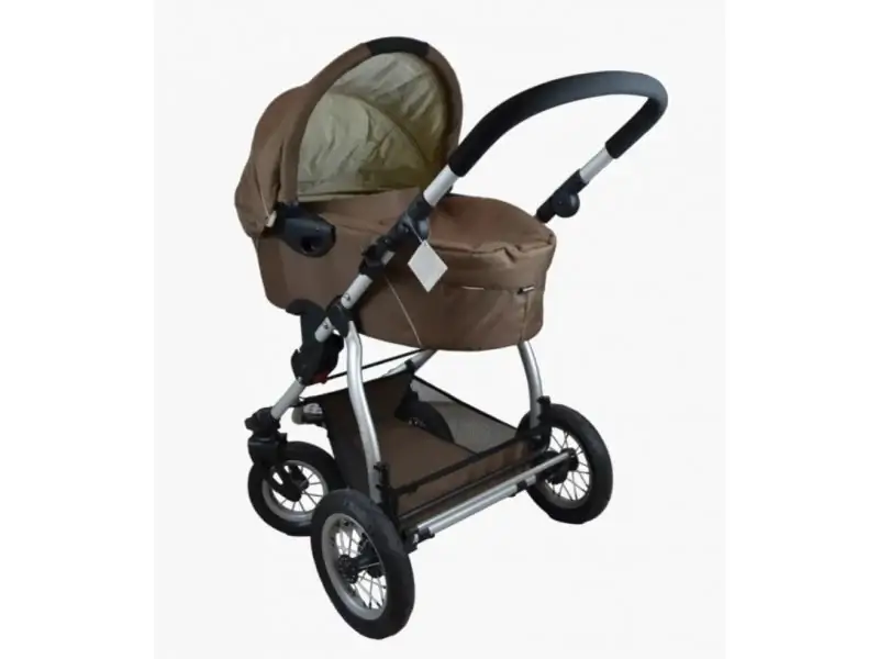 STEEL BABY KOLICA STYLE COMBI – BROWN