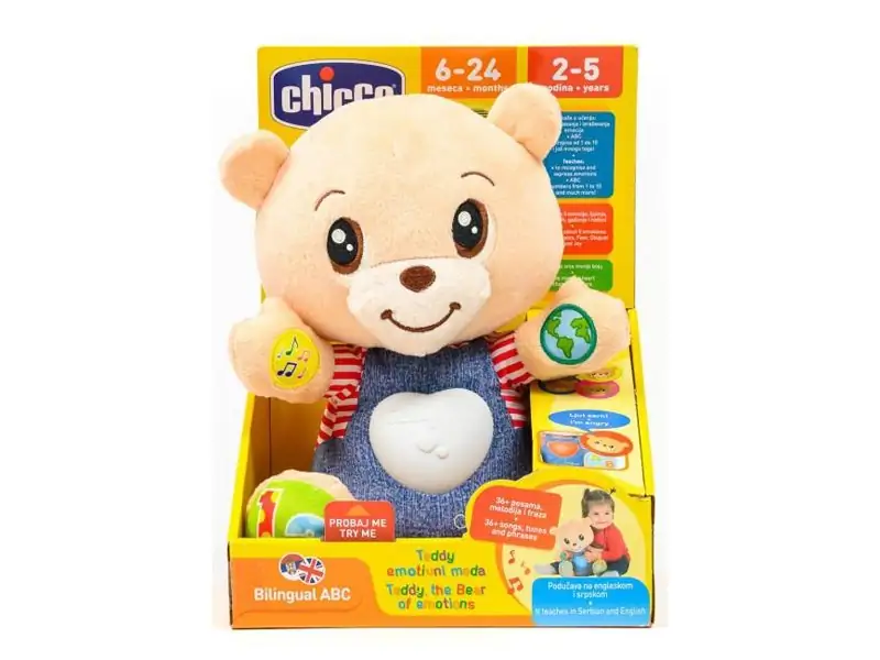 CHICCO IGRAČKA EMOTIVNI MEDA TEDDY