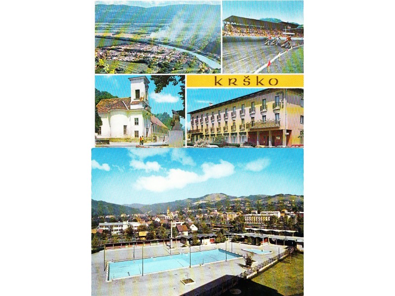 KRŠKO , SLOVENIJA - 2 RAZGLEDNICE