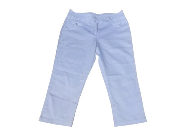 pantalone 3/4 letnje bele ,,Yessica` broj 38