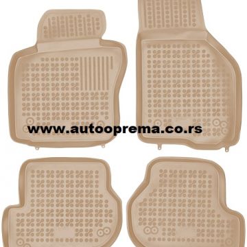 Gumene patosnice-kadice bež boja Seat Leon 2005-2012