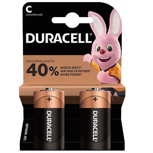 Duracell C (LR14) alkalna baterija