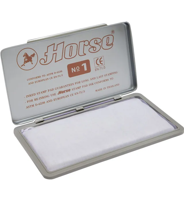 Horse original jastuče za pečate metalno H-01, 74x150 mm Horse nenatopljeno