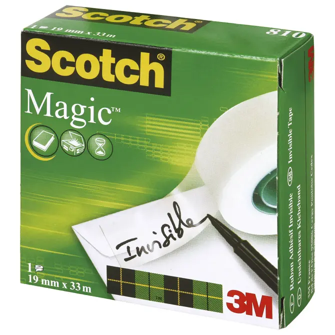 Lepljiva traka Scotch Magic 810, 19mm x 33m