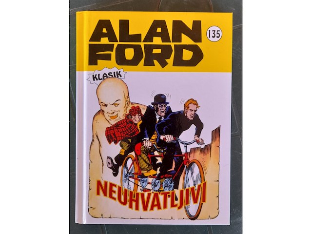 Alan Ford, Klasik #135, Neuhvatljivi, HC