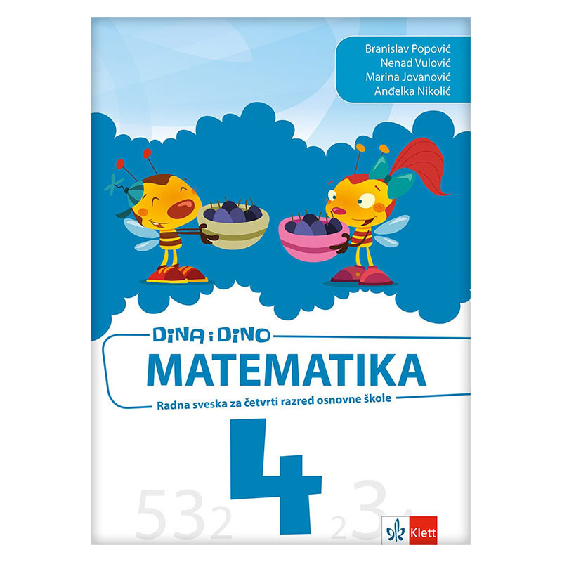 Matematika 4 Dina i Dino radna sveska na bosanskom jeziku 2020