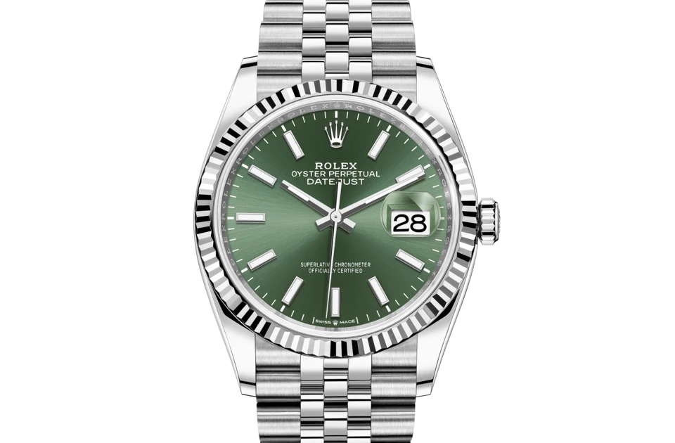 Rolex
DATEJUST 36
Oyster, 36 mm, Oystersteel and white gold
M126234-0051