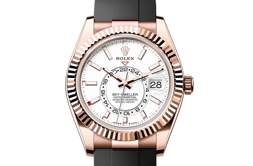 Rolex
SKY-DWELLER
Oyster, 42 mm, Everose gold
M336235-0003