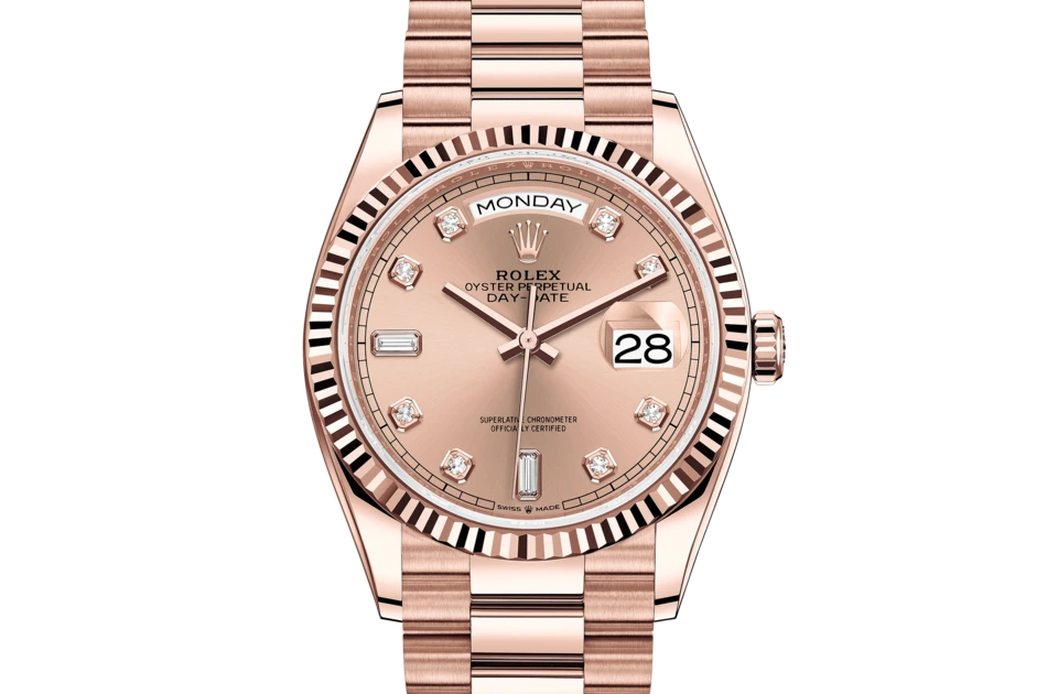 Rolex
DAY-DATE 36
Oyster, 36 mm, Everose gold
M128235-0009