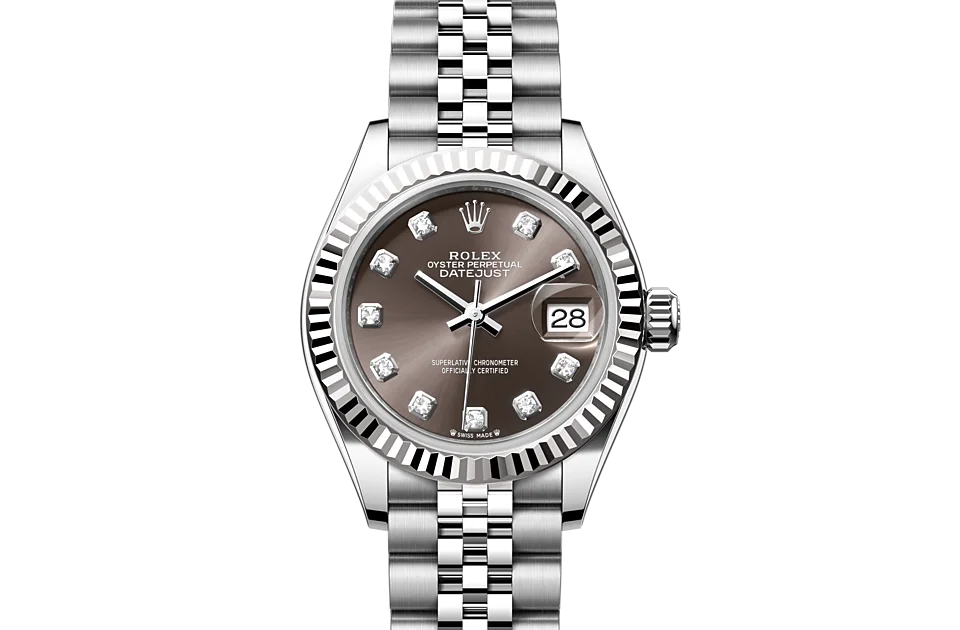 Rolex
LADY-DATEJUST
Oyster, 28 mm, Oystersteel and white gold
M279174-0015