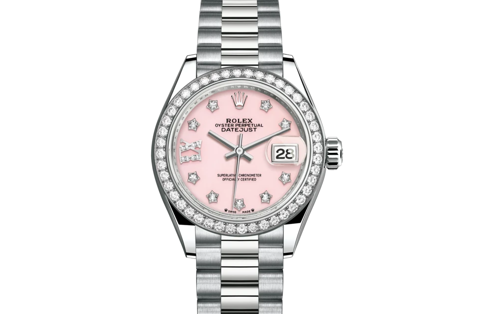 Rolex
LADY-DATEJUST
Oyster, 28 mm, white gold and diamonds
M279139RBR-0002
