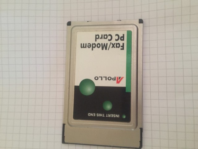 Apolo fax modem card
