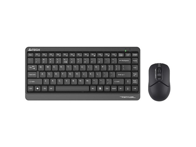 A4-FG1112 A4Tech Fstyler Bezicna tastatura YU-LAYOUT + bezicni mis USB, Grey