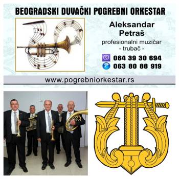 Zvanični pogrebni orkestar trubači muzika za sahrane pogrebi Srbija