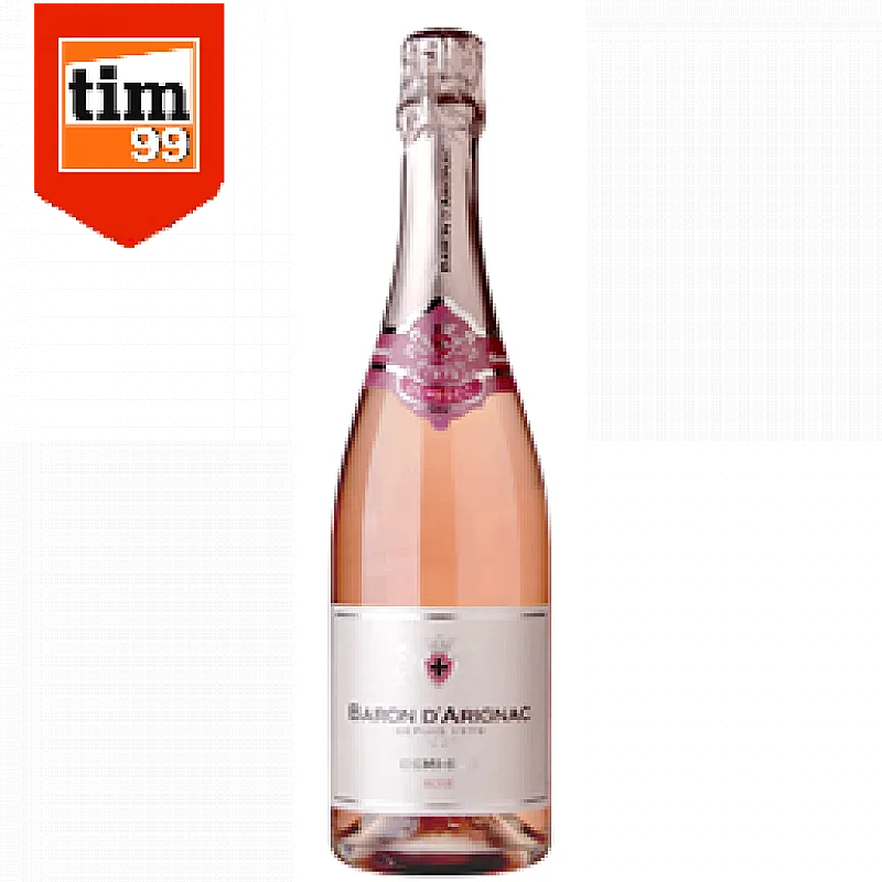 BARON D'ARIGNAC DEMISEC ROSE 0.75