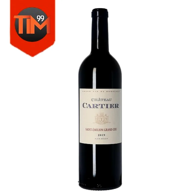 CHATEAU CARTIER 2019 Bordeaux-St Emilion 0.75