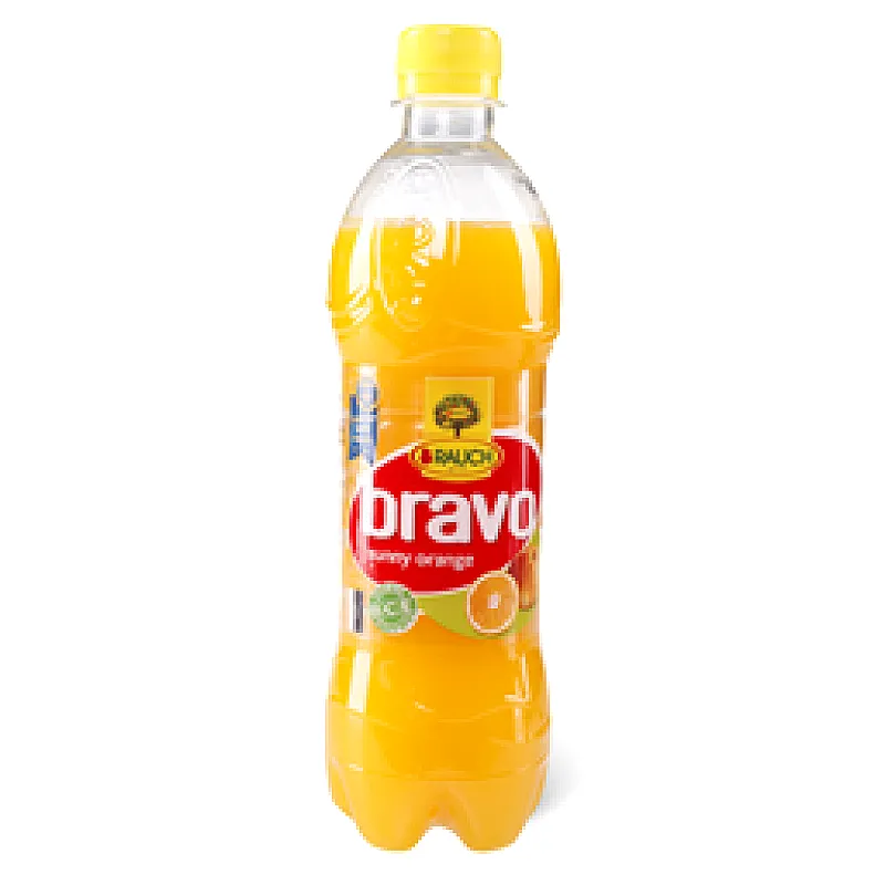 BRAVO SUNNY ORANGE 0.5 PET (plastika)