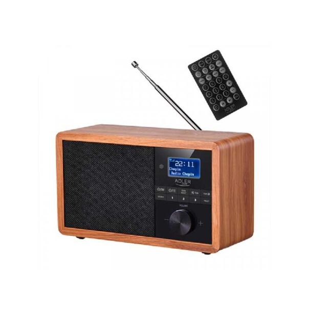 ADLER Radio DAB+ AD1184, wood