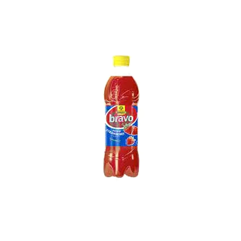 BRAVO SUNNY STRAWBERRY 0.5 PET (plastika)