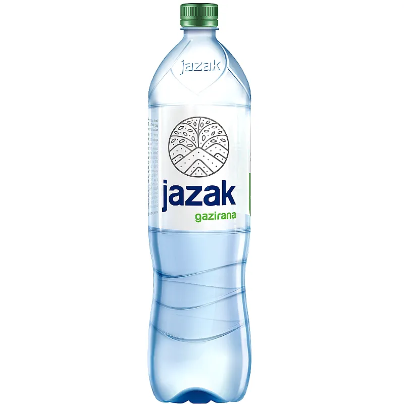 VODA JAZAK GAZIRANA 1.5 PET (plastika)