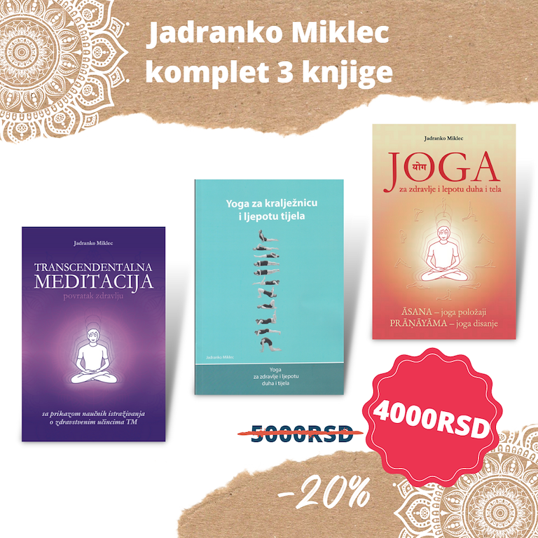 Jadranko Miklec – komplet 3 knjige