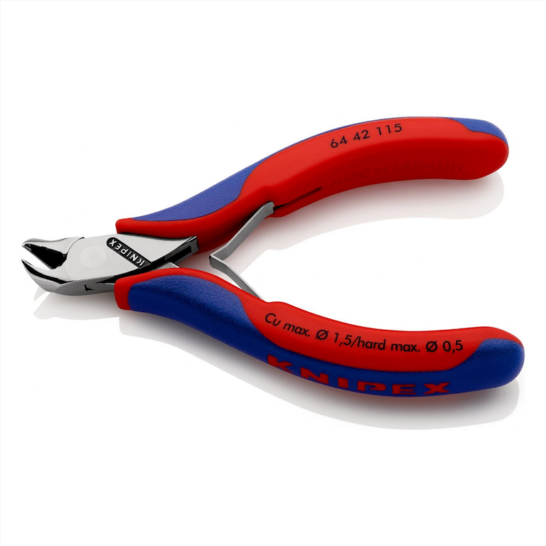 Knipex – Klešta za čeono sečenje za elektroniku 115mm – 64 42 115 SB