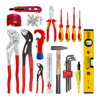 Knipex – Komplet od 17 alata Plumbing u koferu Robust26 – 00 21 33 S
