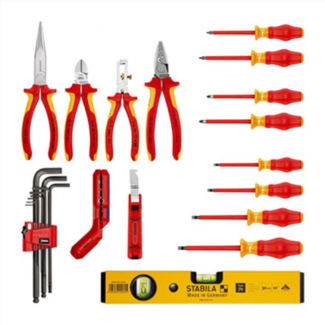 Knipex – Komplet od 24 alata u koferu Robust23 Start Elektro – 00 21 34 HL S2