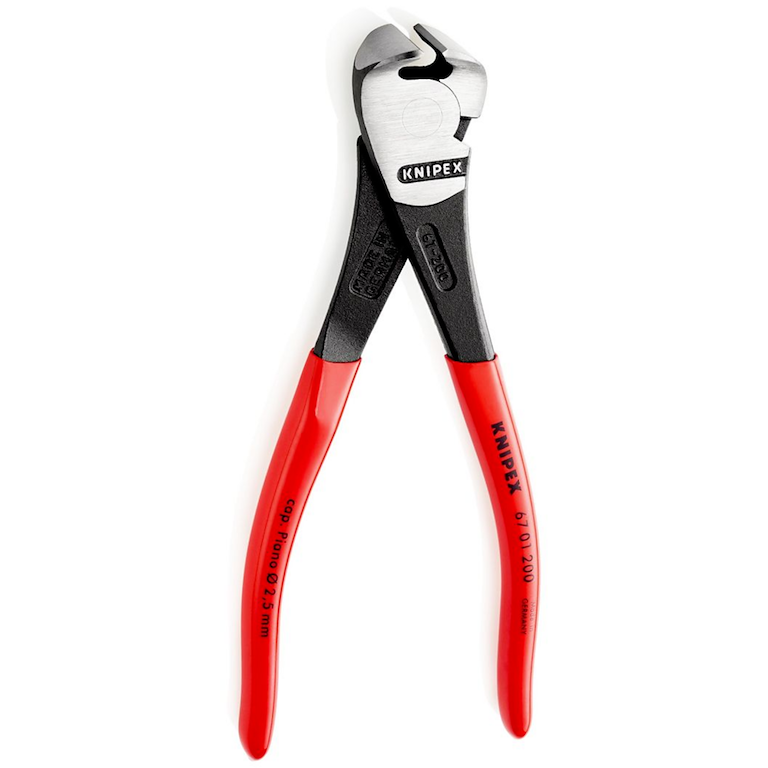 Knipex – Ojačane čeone sečice 200mm – u blister pakovanju – 67 01 200 SB